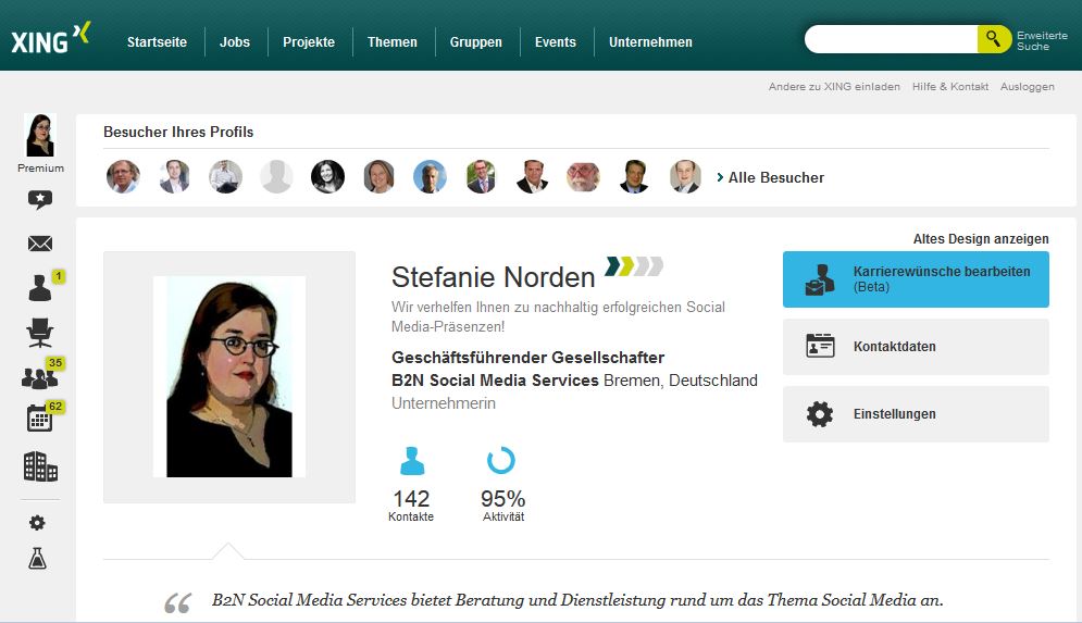 Erfolgreich auf XING: So geht‘s - B2N Social Media